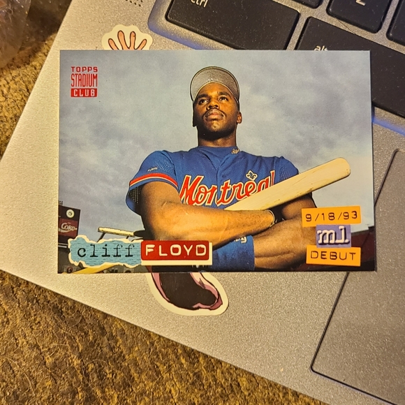 Other | Cliff Floyd Baseball Card | Poshmark